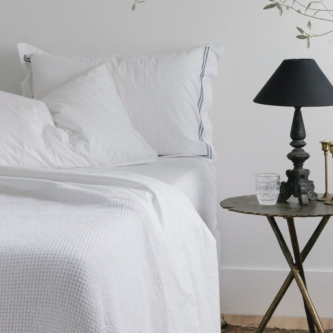 Organic Cotton Waffle Blankets – ecolinen